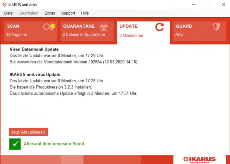 Quick Start Guide IKARUS anti.virus in the cloud - IKARUS Security Software