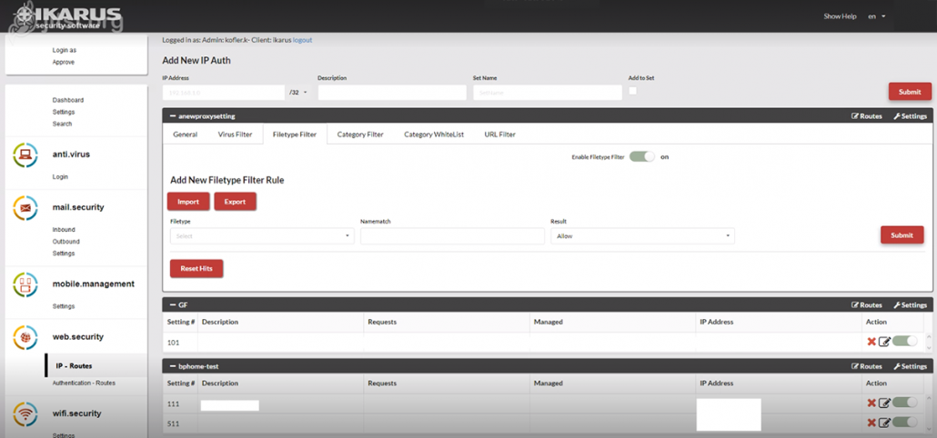 Quick Start Guide IKARUS Admin Konsole - IKARUS Security Software