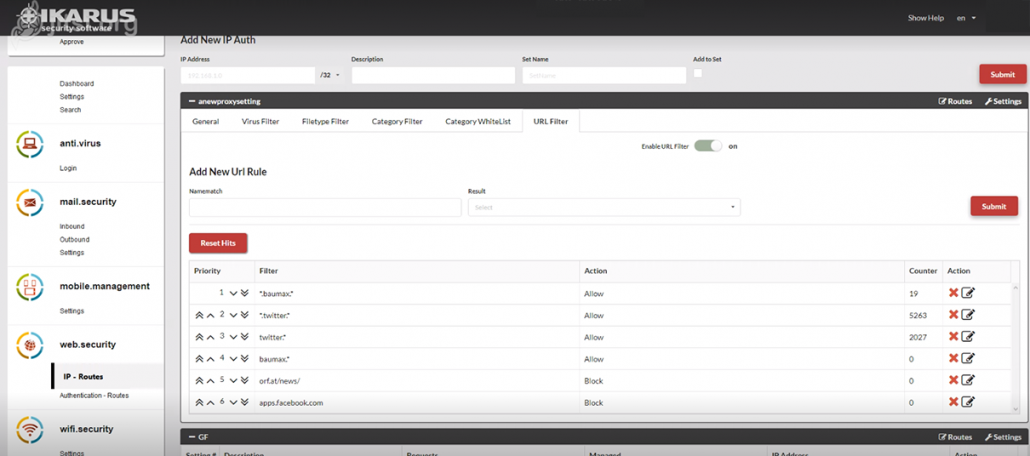 Quick Start Guide IKARUS Admin Konsole - IKARUS Security Software