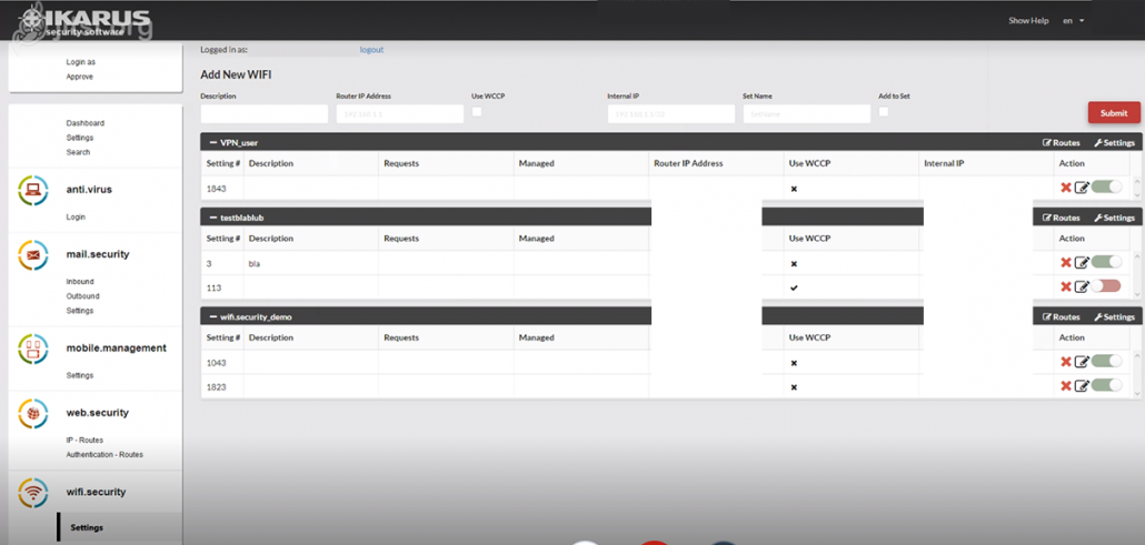 Quick Start Guide IKARUS Admin Console – IKARUS Security Software